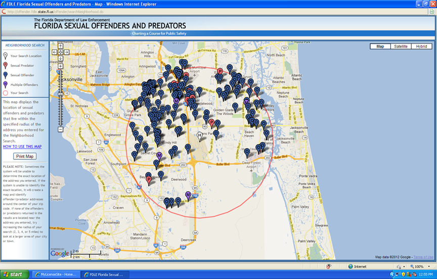 Florida Crime Map
